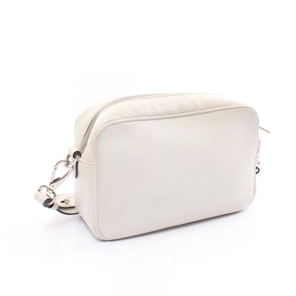 Prada | Bags | Prada Leather White Multicolor Calf Shoulder Bag City ...
